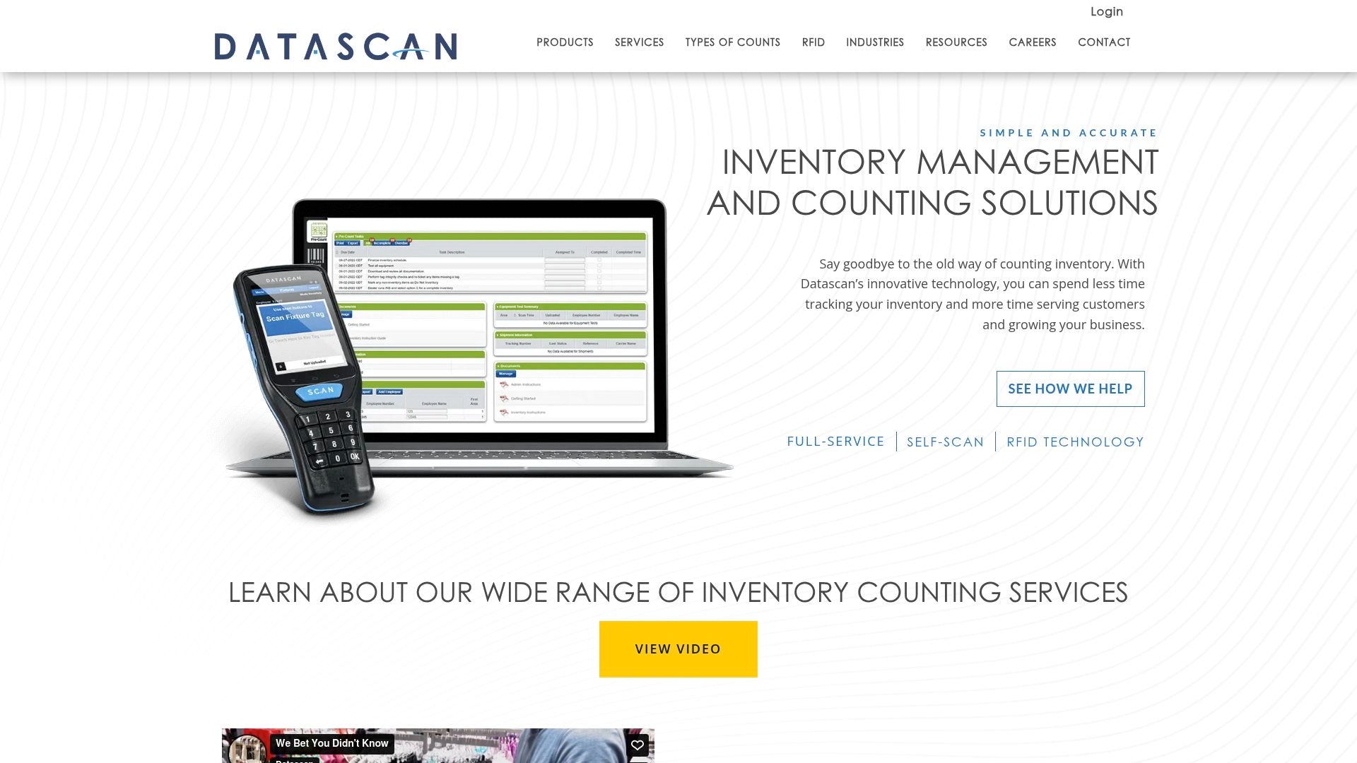 Datascan - Advanced inventory solutions with real-time tracking.
