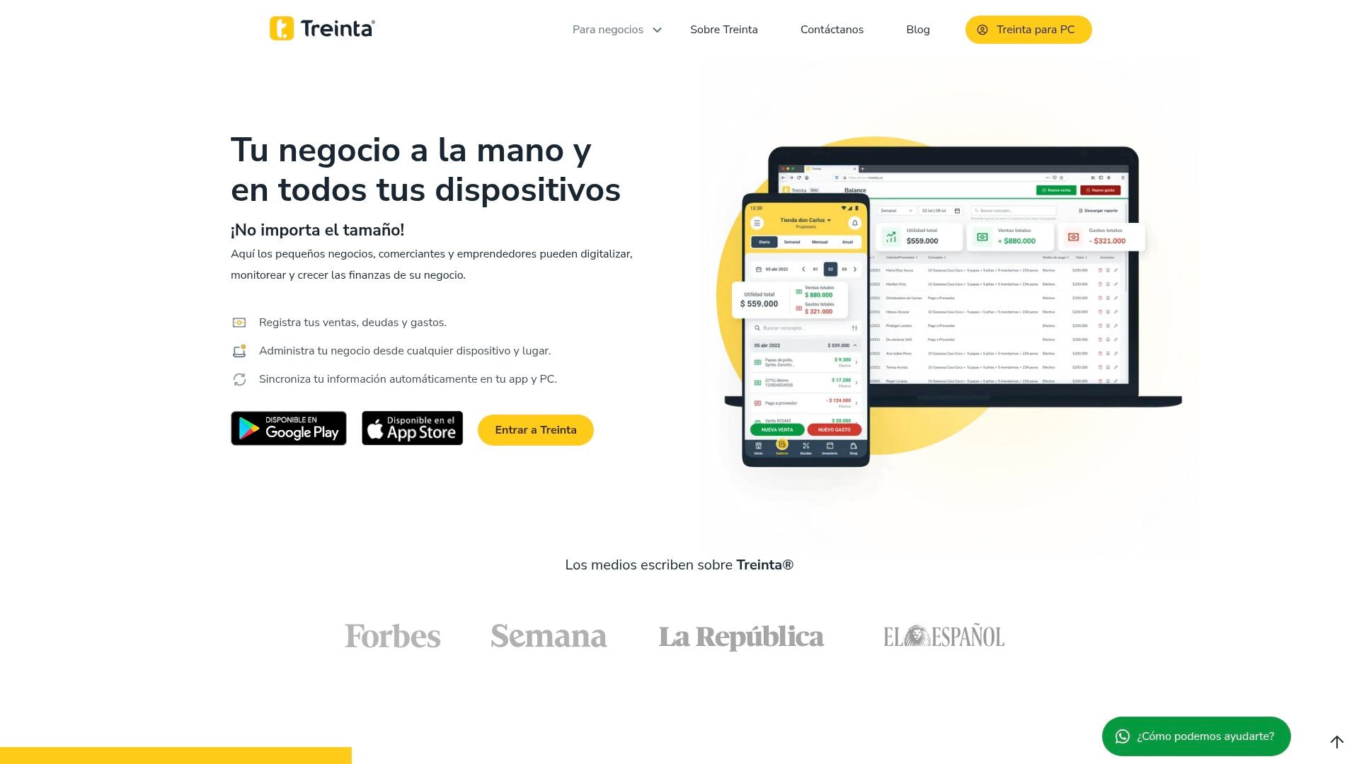 Treinta - Platform for Latin American micro-entrepreneurs offering ...