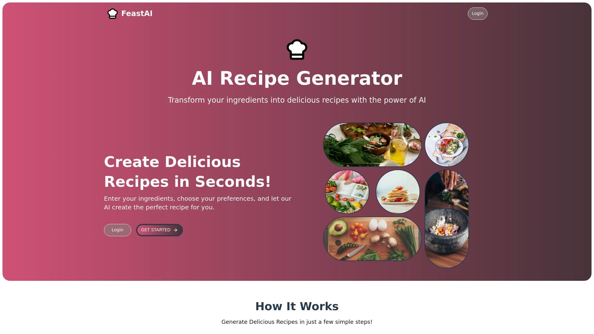 Feast AI - A platform for showcasing and managing events efficiently.
