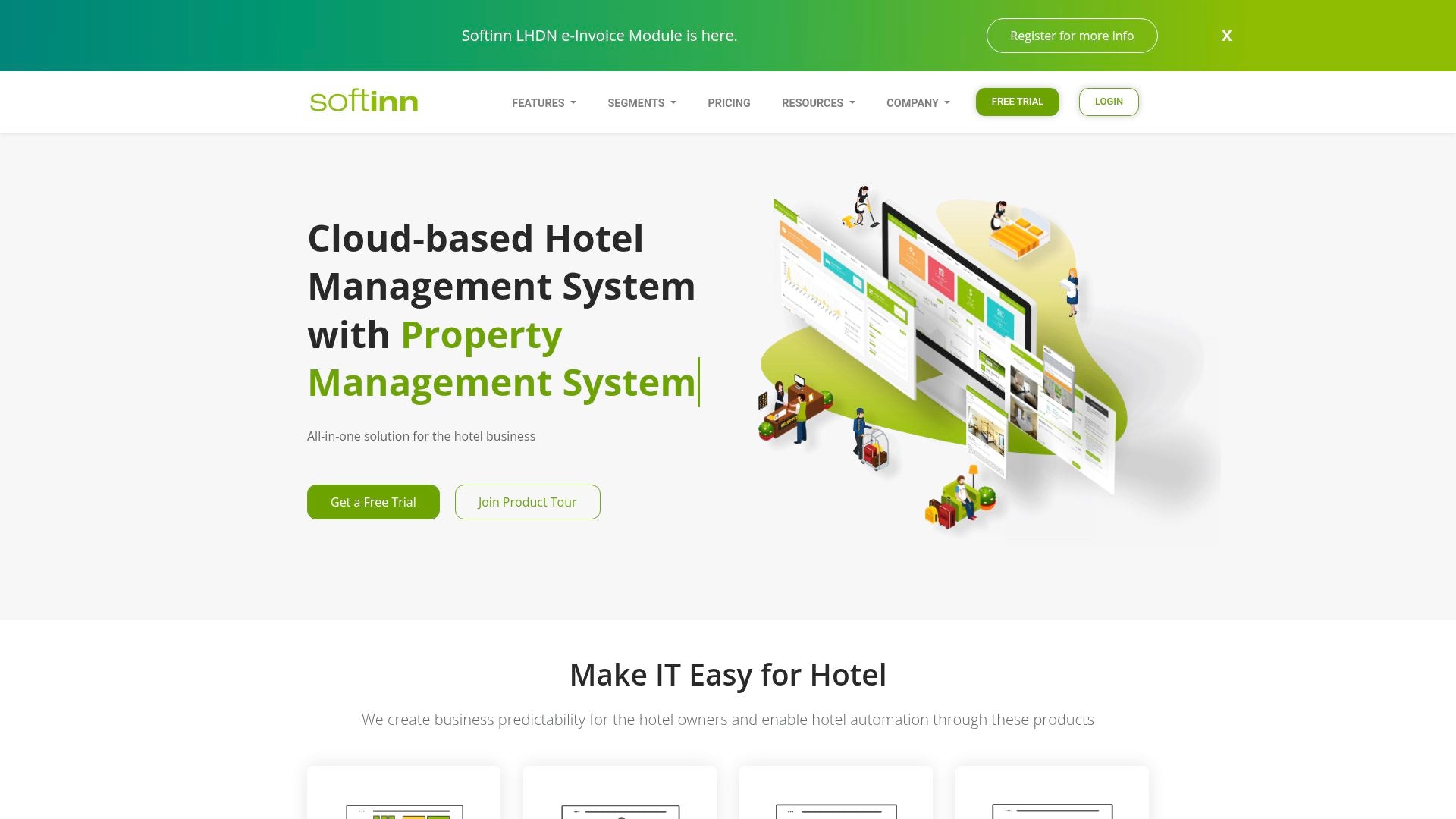 Softinn - Hotel technology solutions for easy operations.