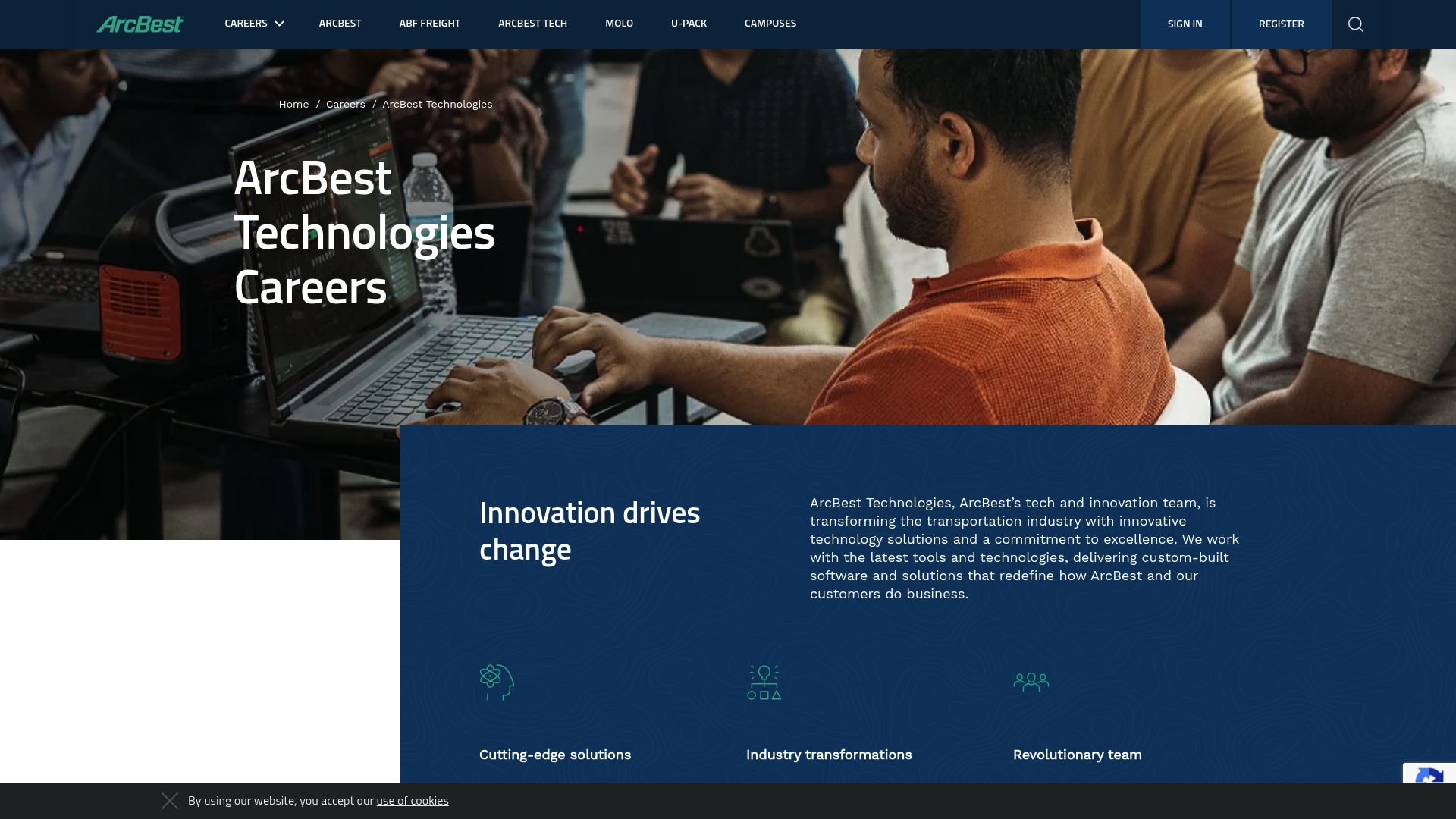 ArcBest Technologies - ArcBest Technologies offers logistics tech careers.
