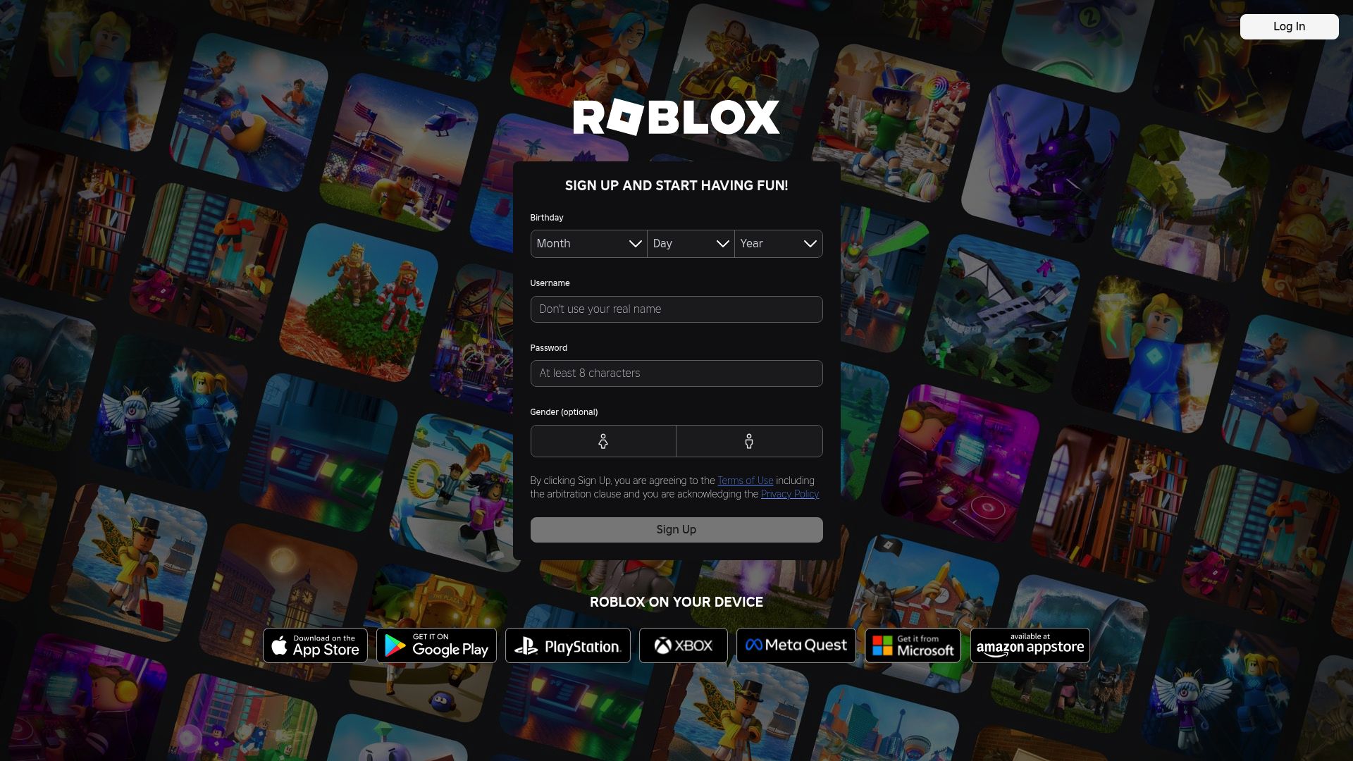 Roblox - Roblox is a platform for user-created games and experiences.