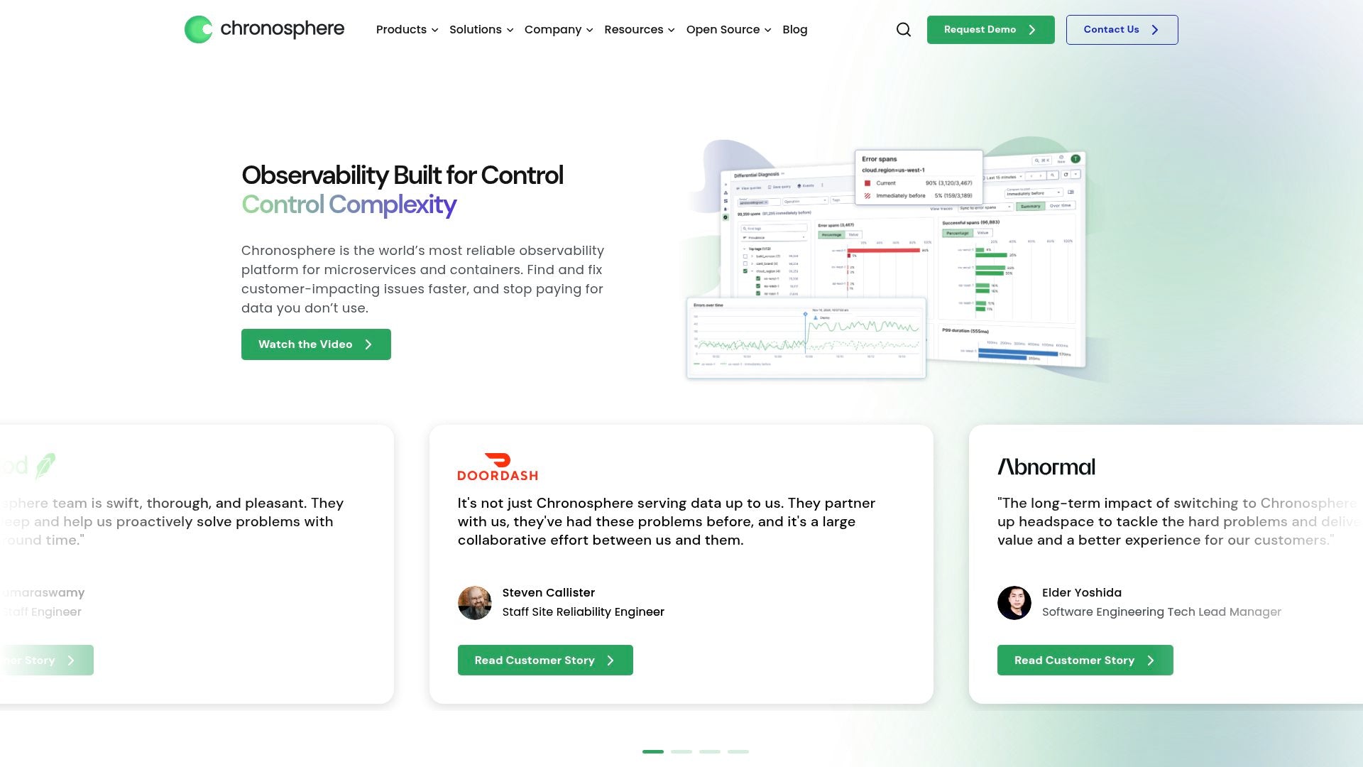 Chronosphere - Chronosphere simplifies observability with real-time ...