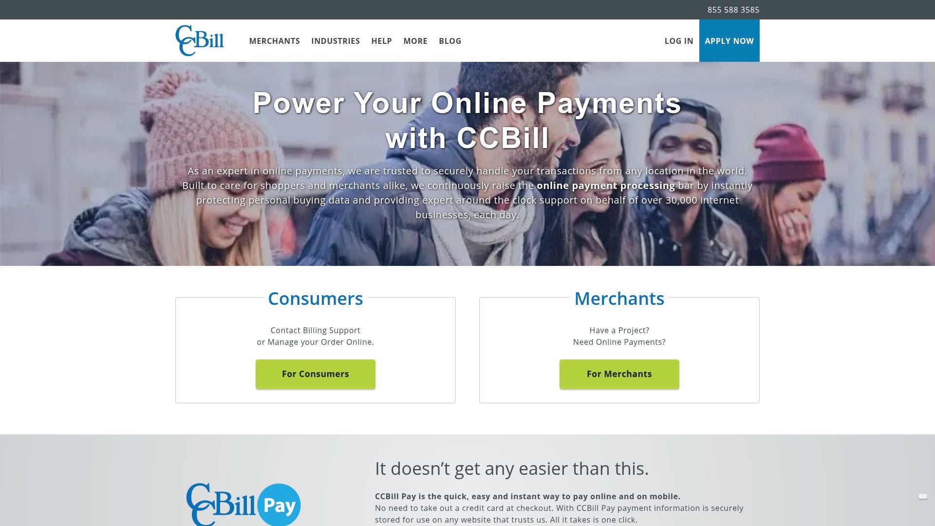CCBill - CCBill offers secure online payment processing for merchants.