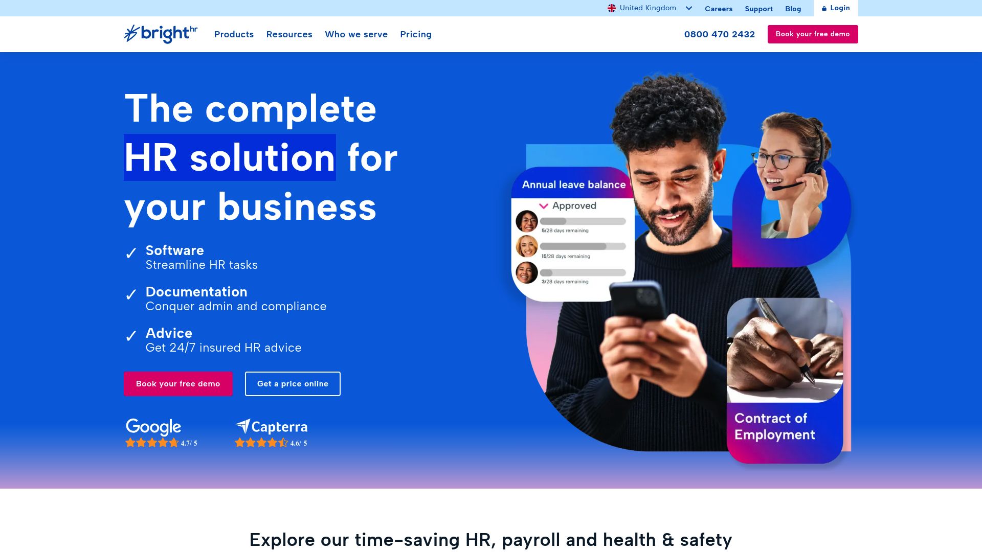 BrightHR - Streamline HR tasks with BrightHR's cloud-based solutions.