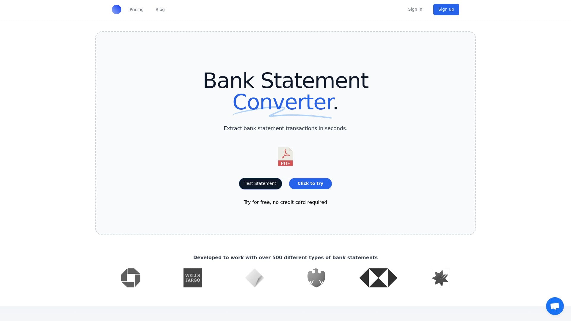 Bank Statement Conversion Tool - Convert PDFs to Excel effortlessly ...