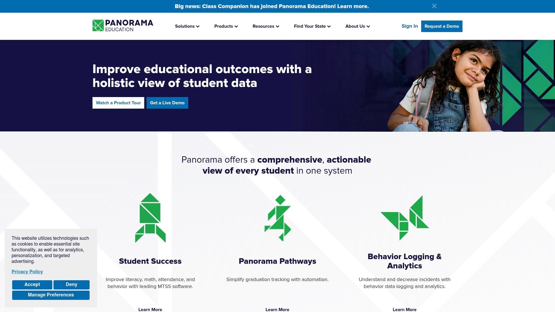 Panorama Education - Tools and surveys for student success improvement.