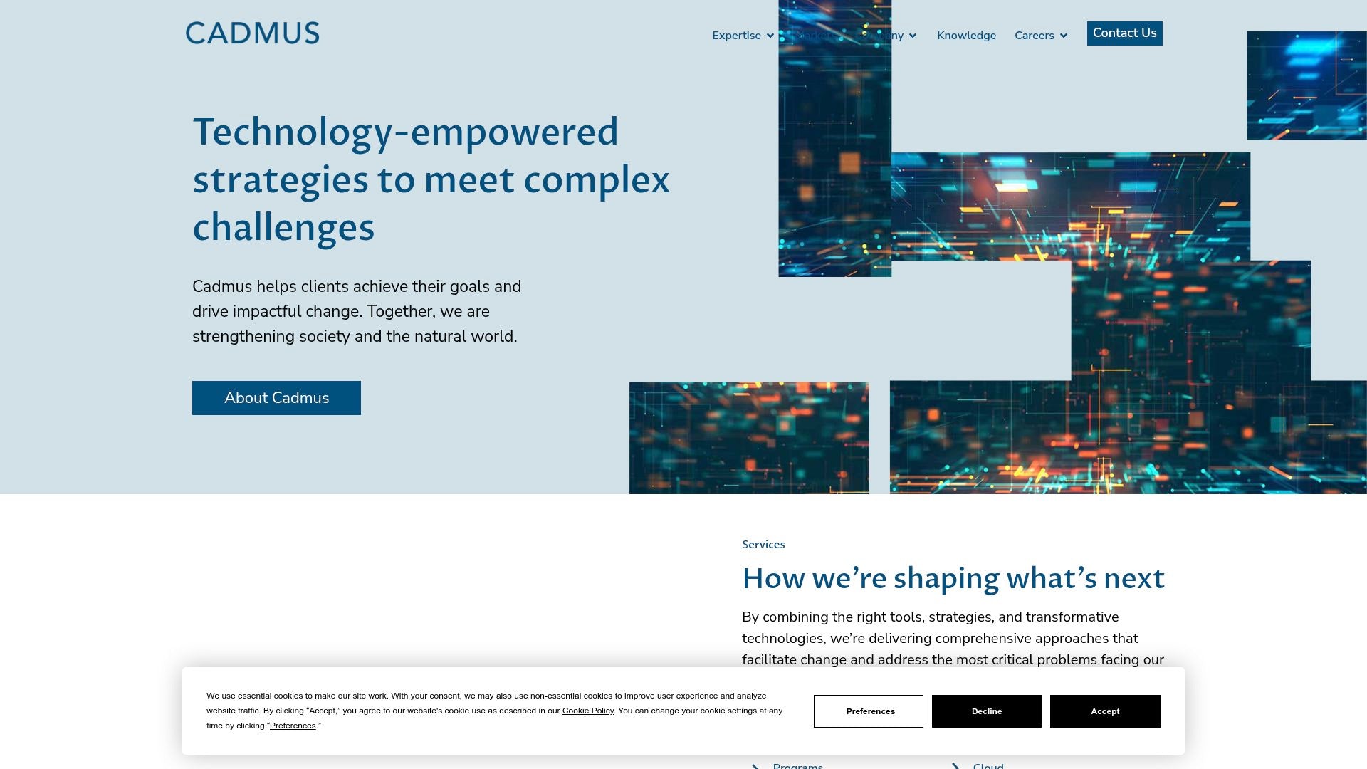 Cadmus - Cadmus is a strategic consulting firm providing expertise ...