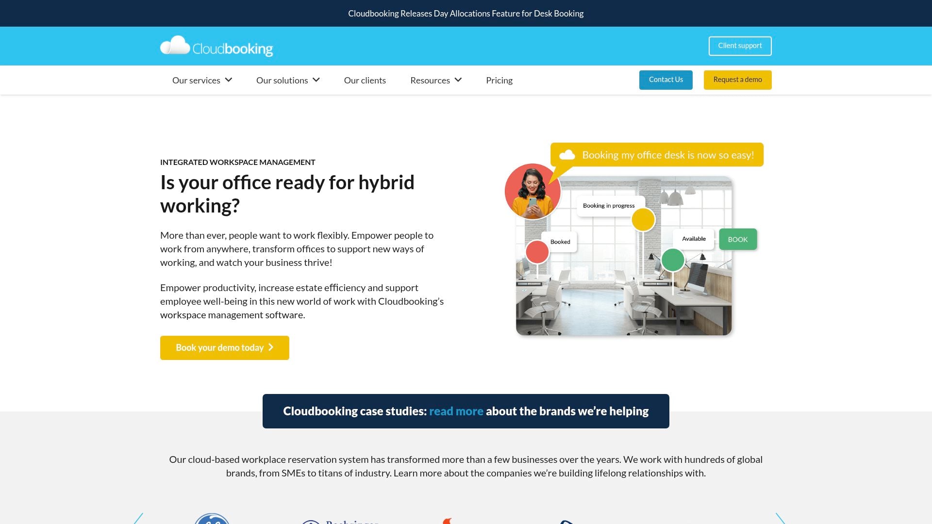 Cloudbooking Workspace Management - Manage your team, spaces, and ...