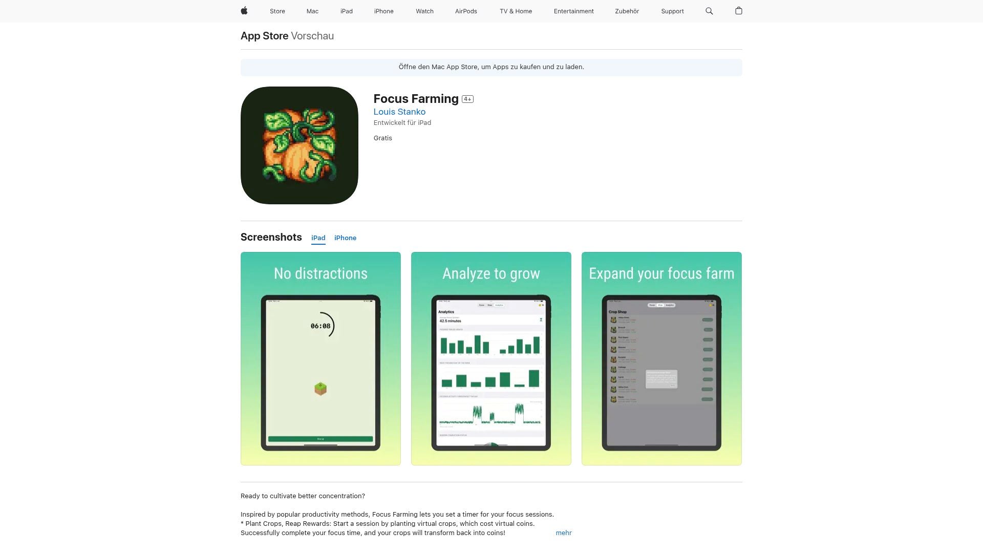 Focus Farming - Manage virtual farms and engage in activities with ...