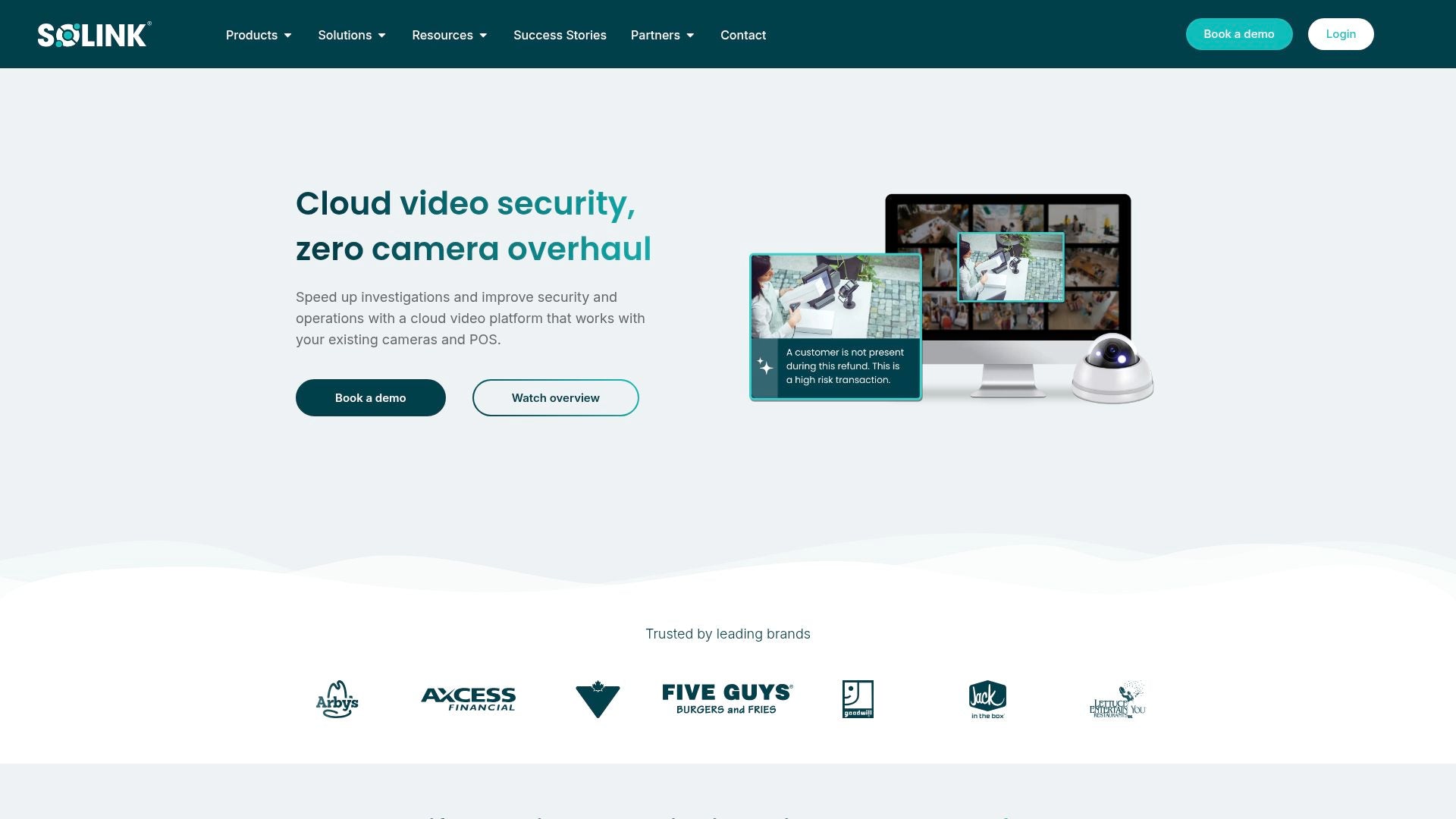 Solink - Centralizes business operations and security.